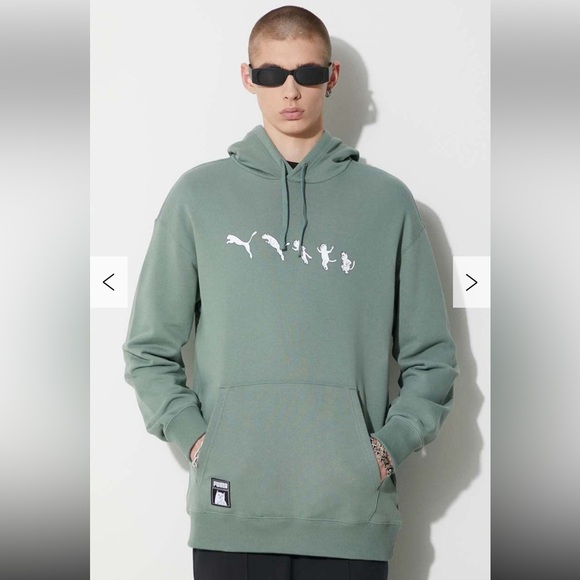 Ripndip | Sweaters | Puma Cotton Sweatshirt X Ripndipmens Green Color ...